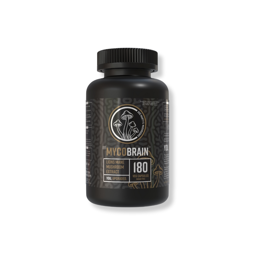 MYCOBRAIN 180's Lions Mane Mushroom – Doc Marty's Mushrooms